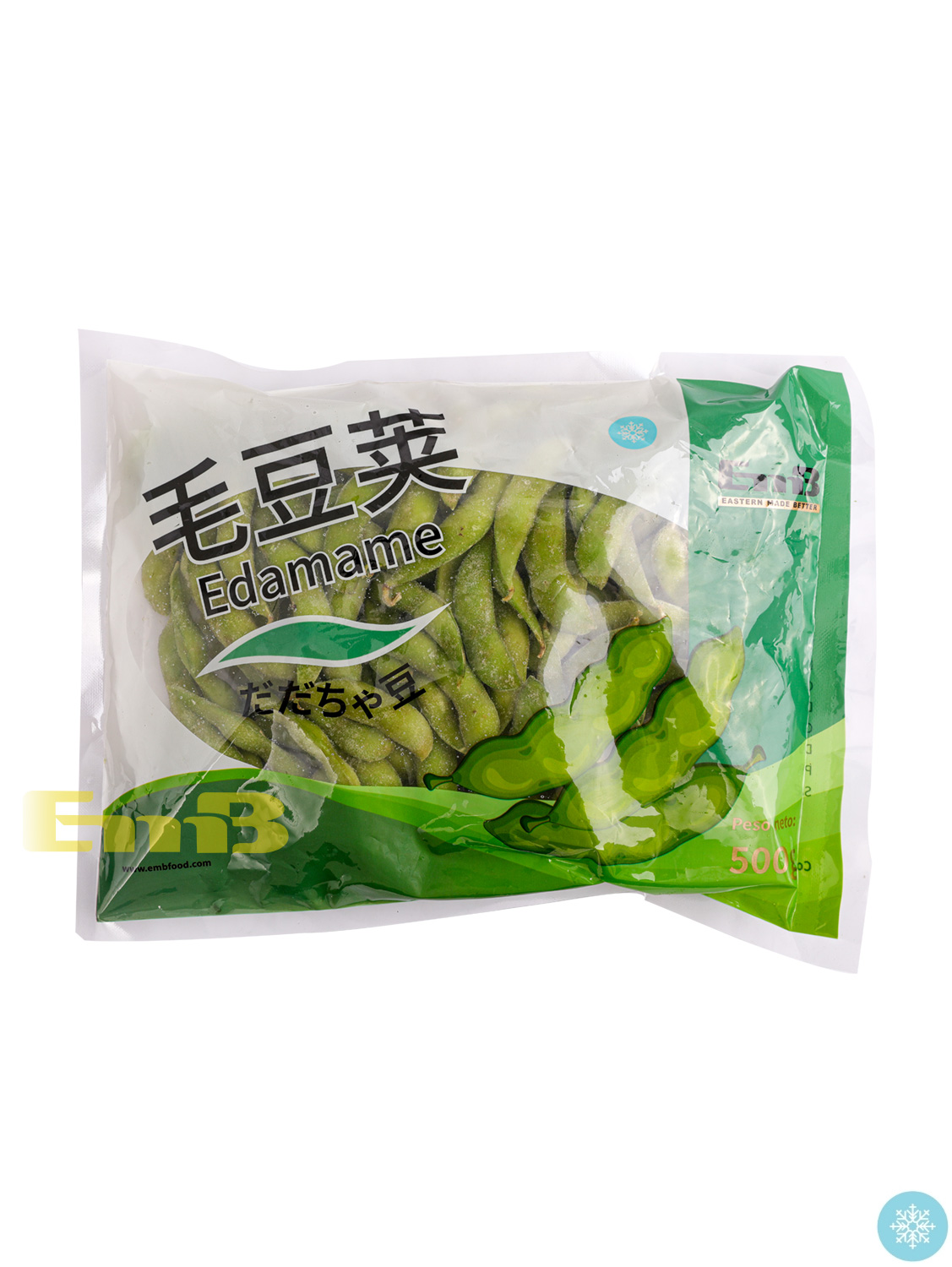 EDAMAME con cáscara EMB 20/500g | EMB FOOD